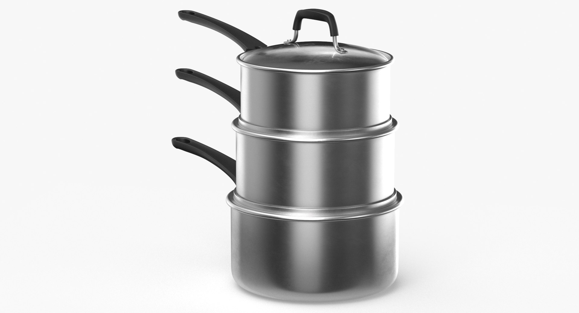 3D Cook Pots Type 01 Device Blank and Generic Box model - TurboSquid ...