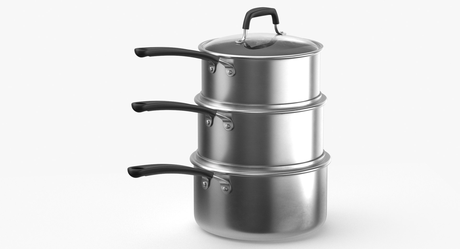 3D Cook Pots Type 01 Device Blank and Generic Box model - TurboSquid ...
