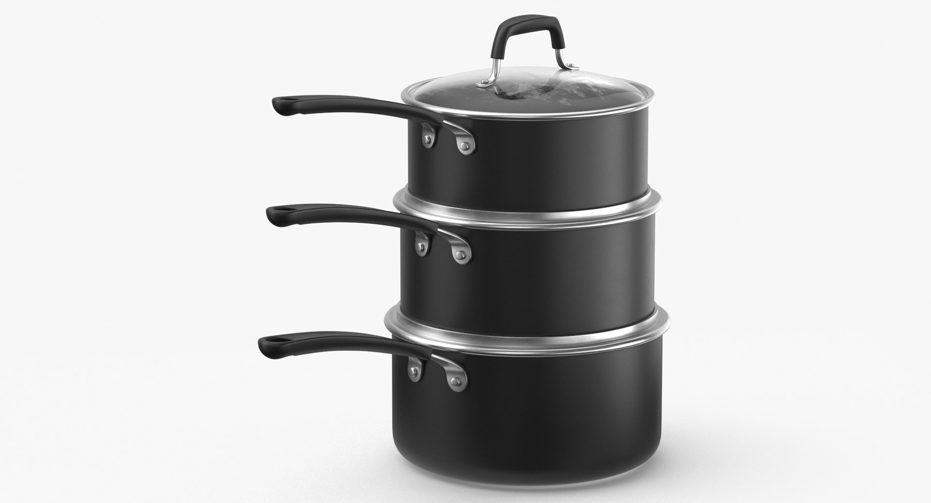3D Cook Pots Type 01 Device Blank and Generic Box model - TurboSquid ...