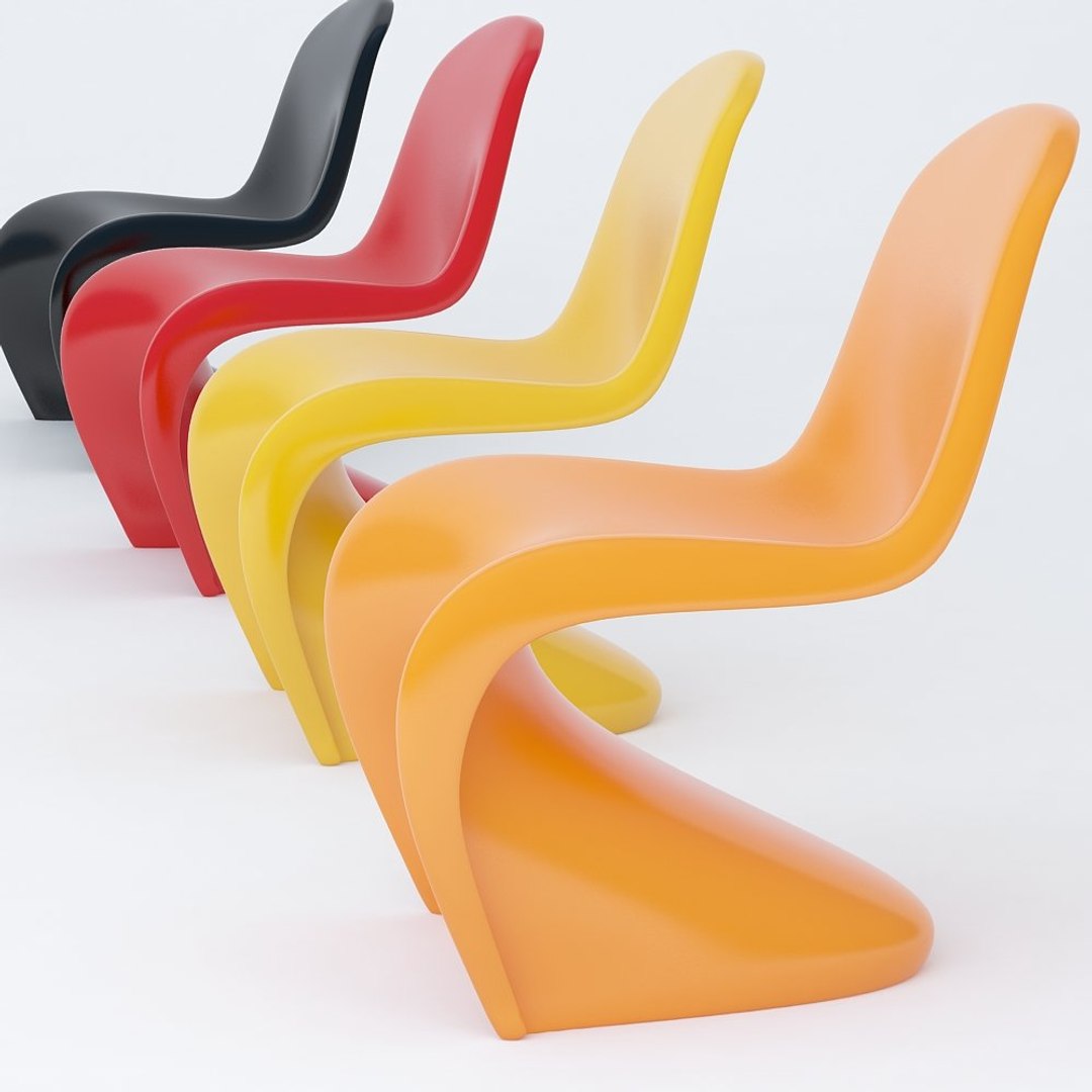 3d Model Panton Chair