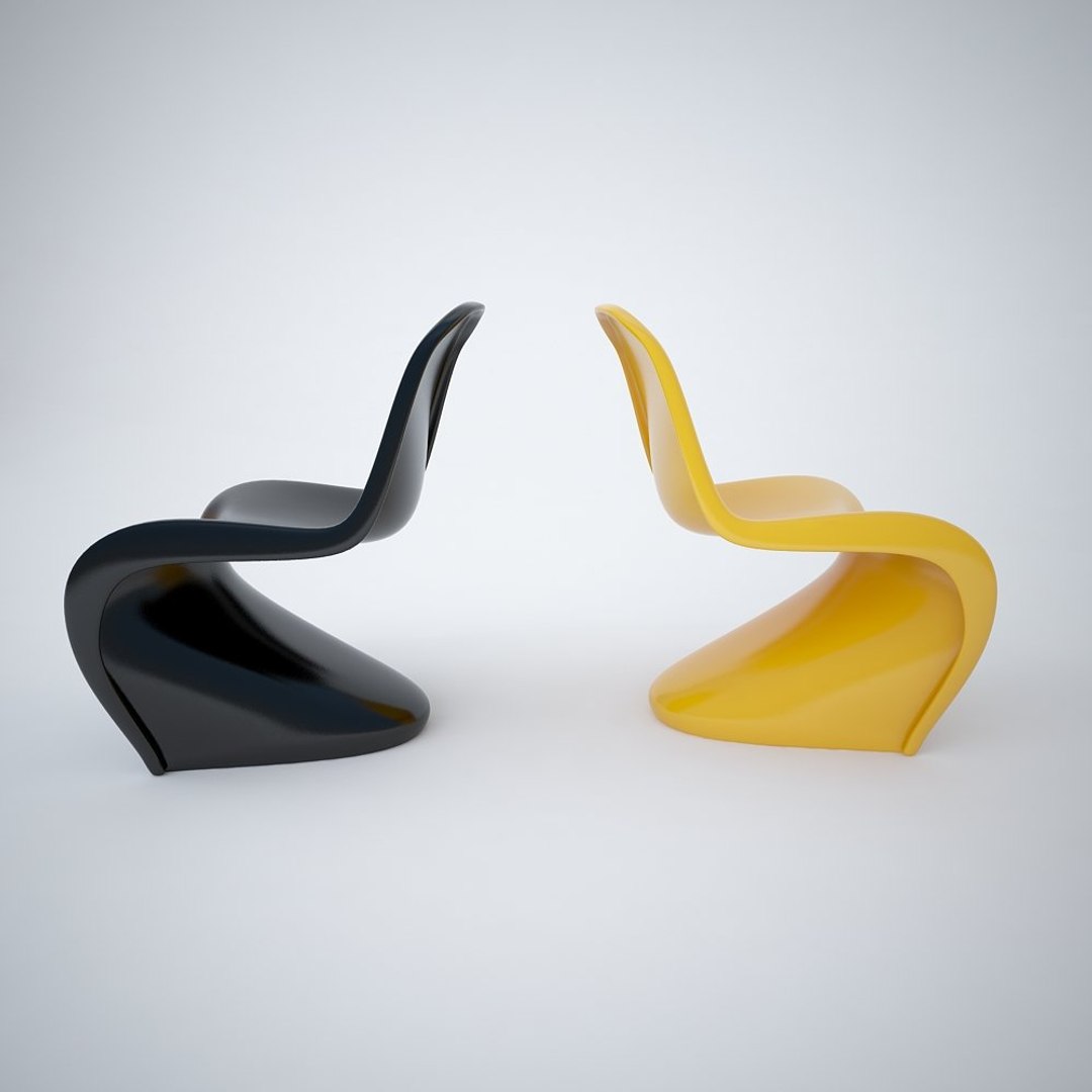 3d Model Panton Chair