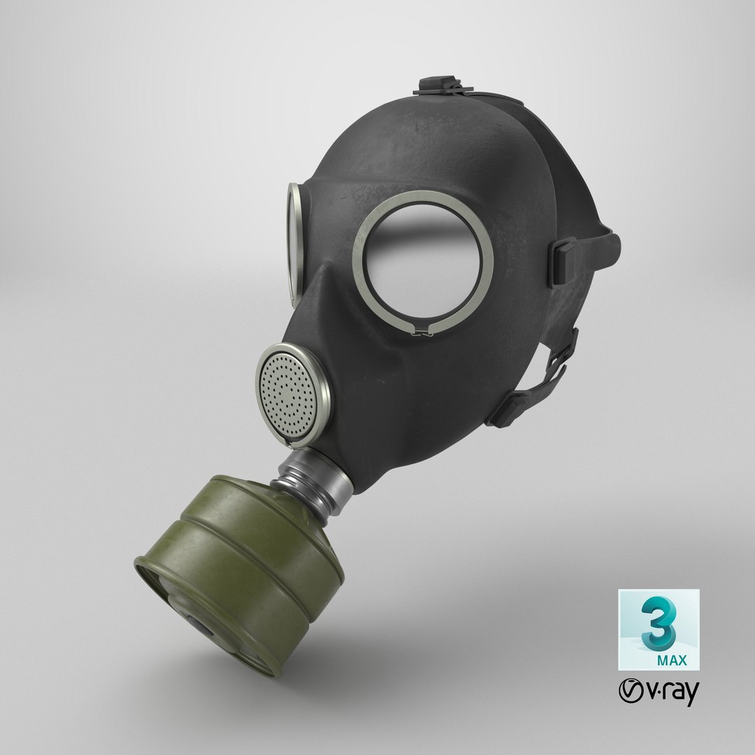 3D Gas Mask - TurboSquid 2435929