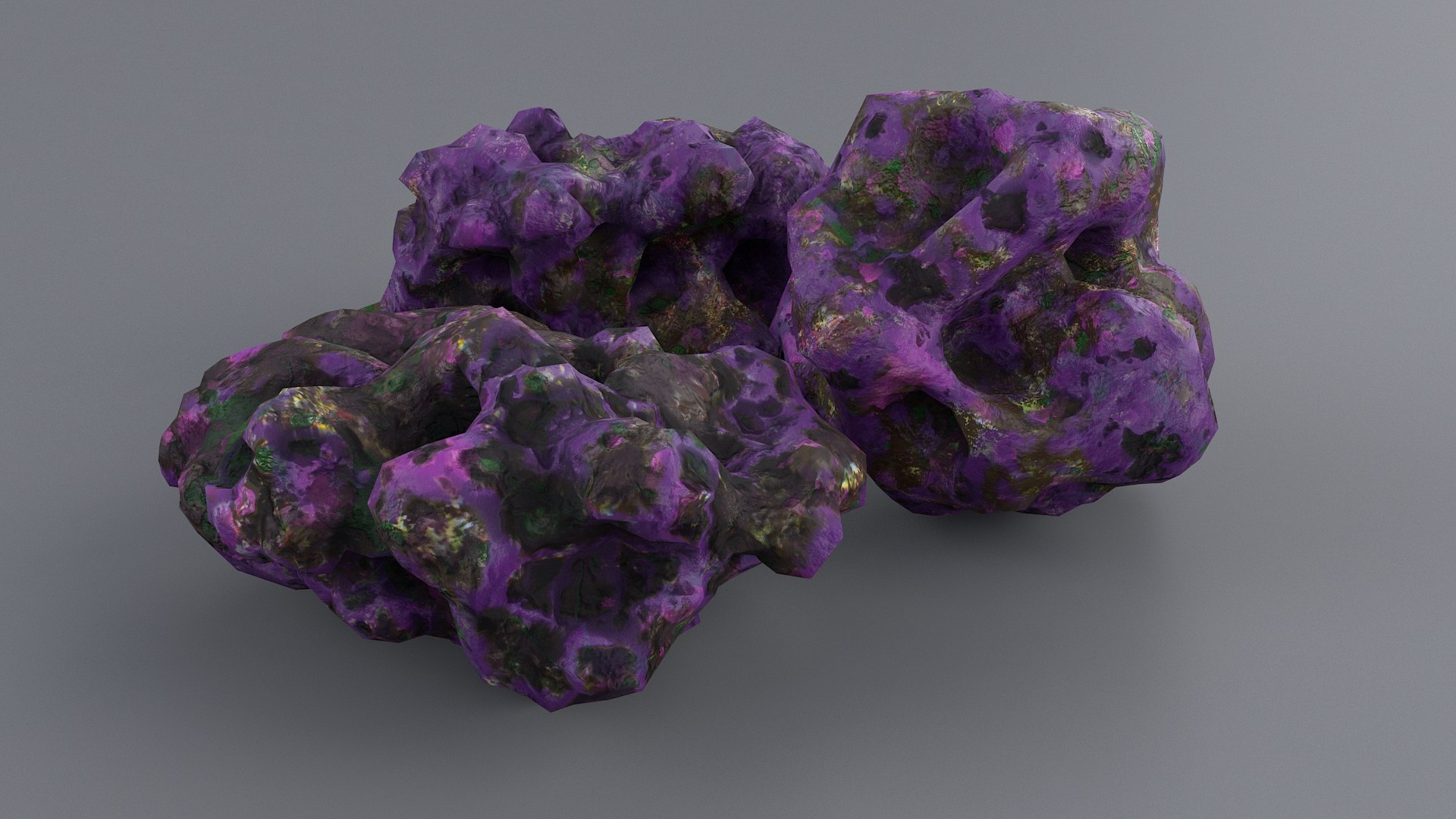 3D Coral Reef Stones Model - TurboSquid 1475718