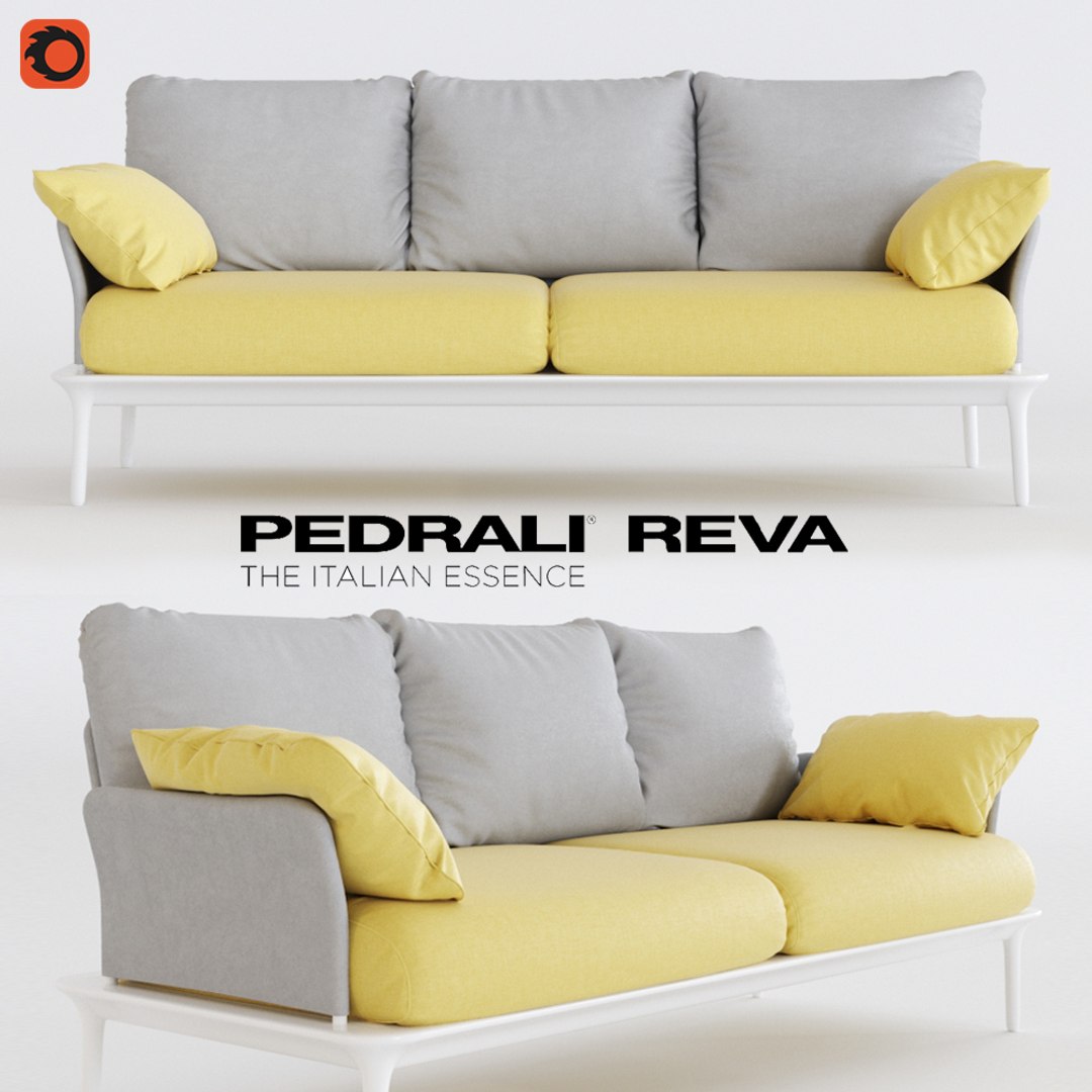 Reva sofa 3D - TurboSquid 1289179