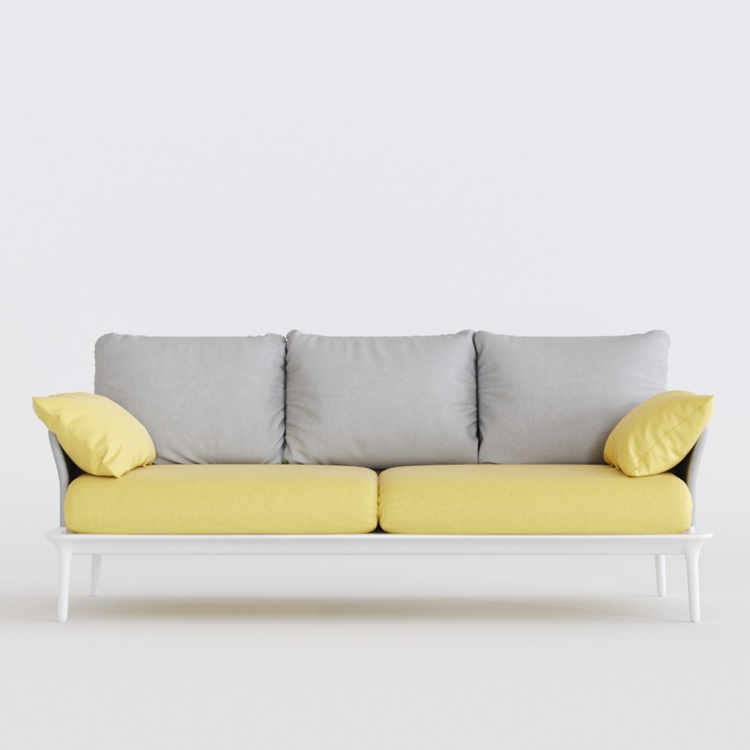 Reva sofa 3D - TurboSquid 1289179
