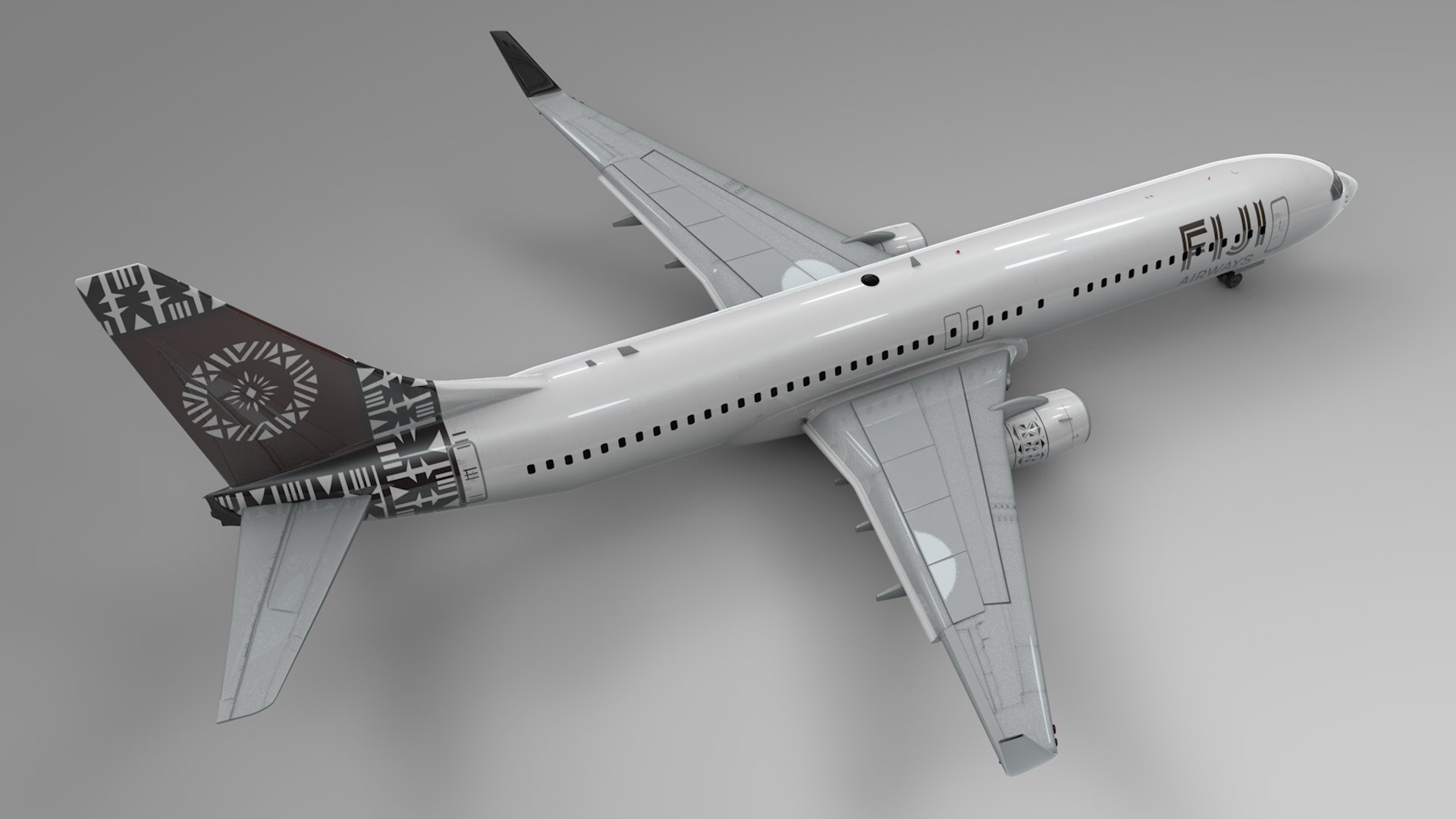 Fiji Airways Boeing 737-800 Model - TurboSquid 1476949