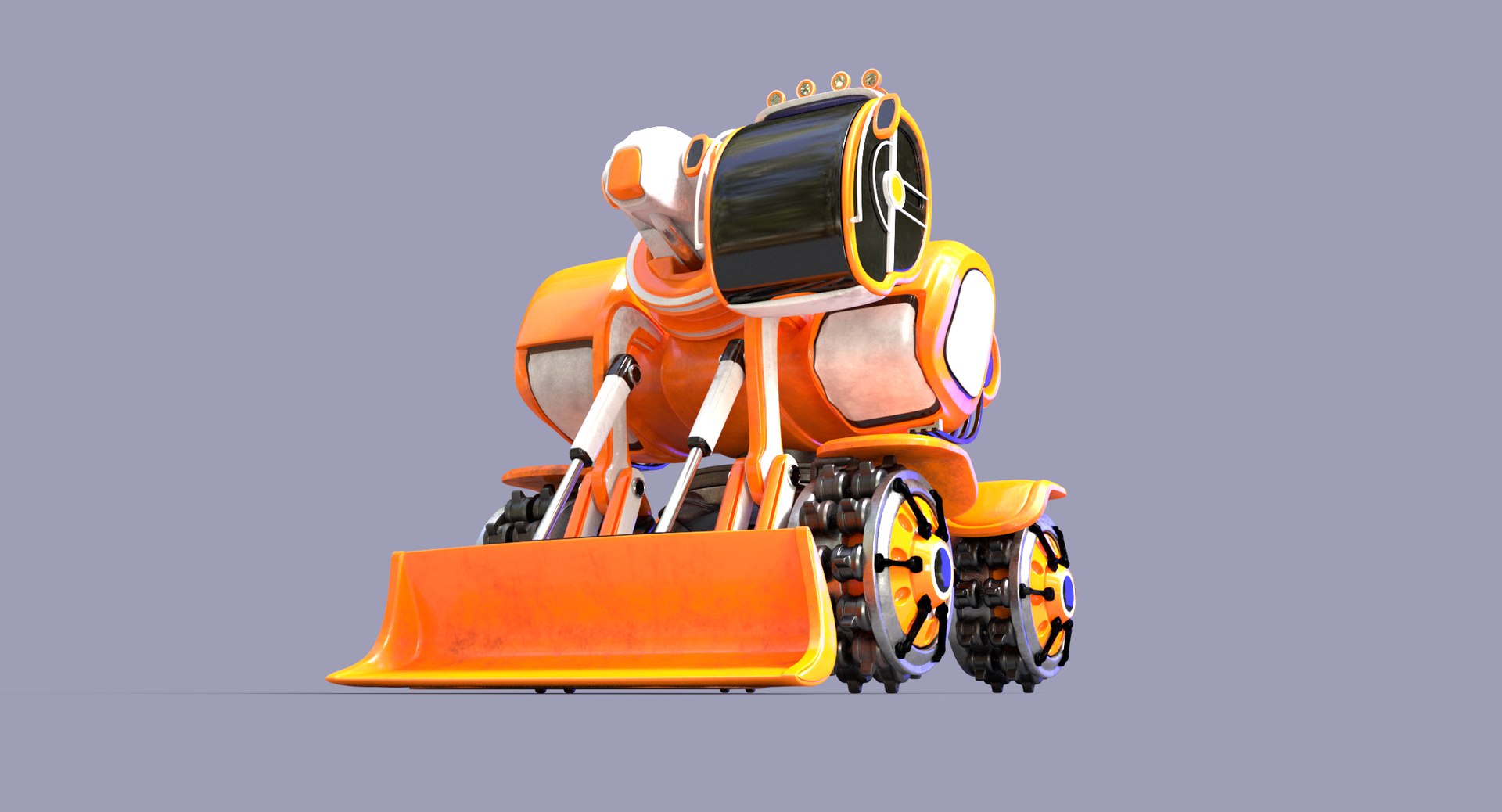 Dozer Concept 3D Model - TurboSquid 1339025