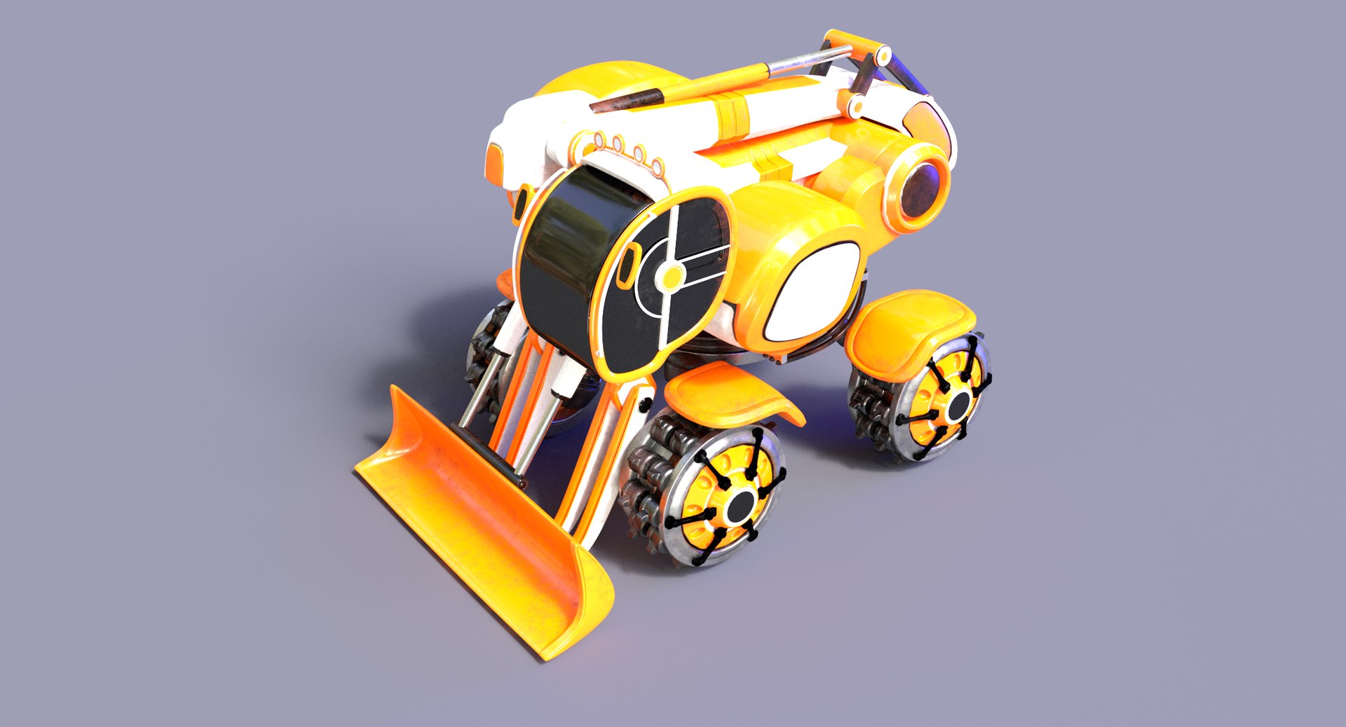 Dozer Concept 3D Model - TurboSquid 1339025