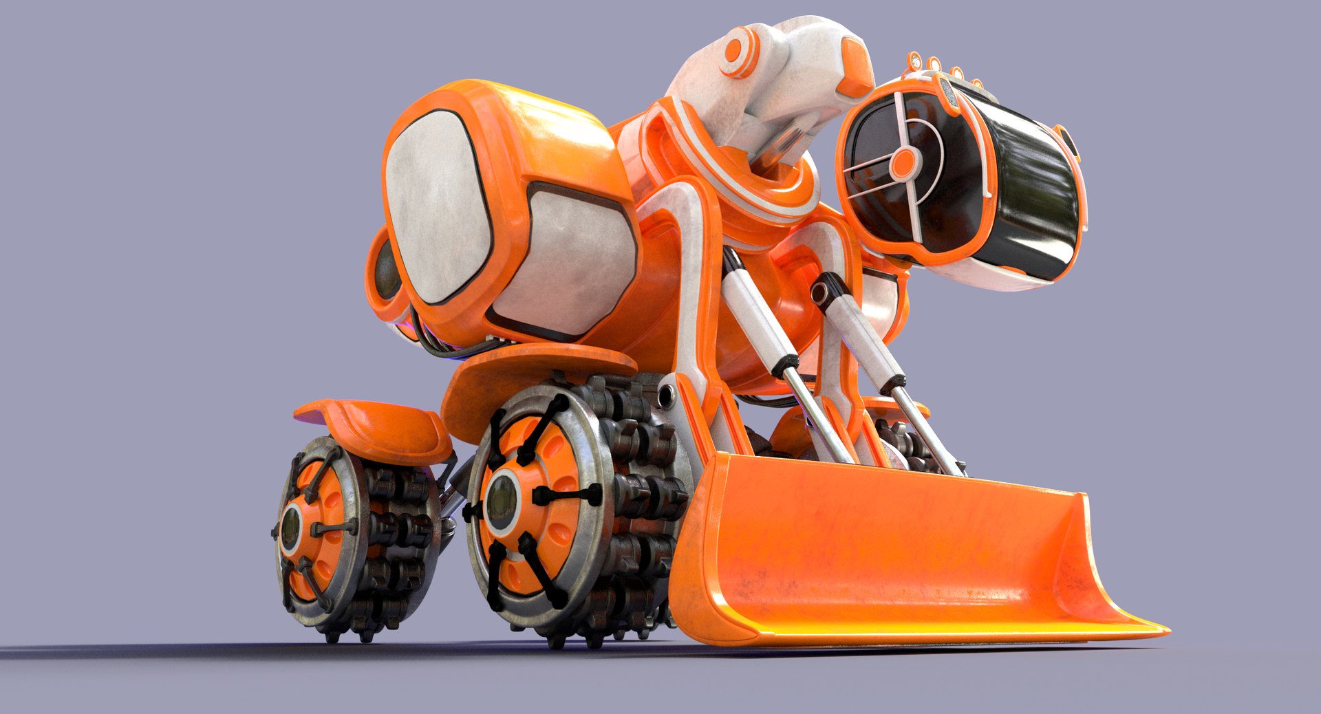 Dozer Concept 3D Model - TurboSquid 1339025