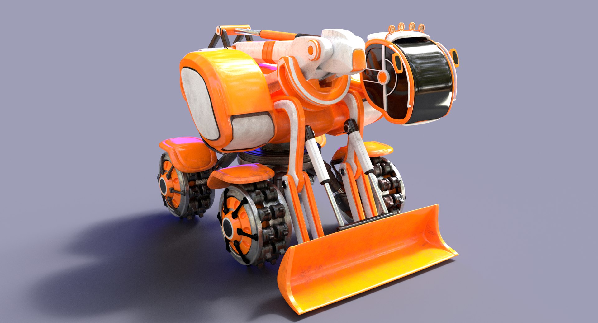 Dozer Concept 3D Model - TurboSquid 1339025