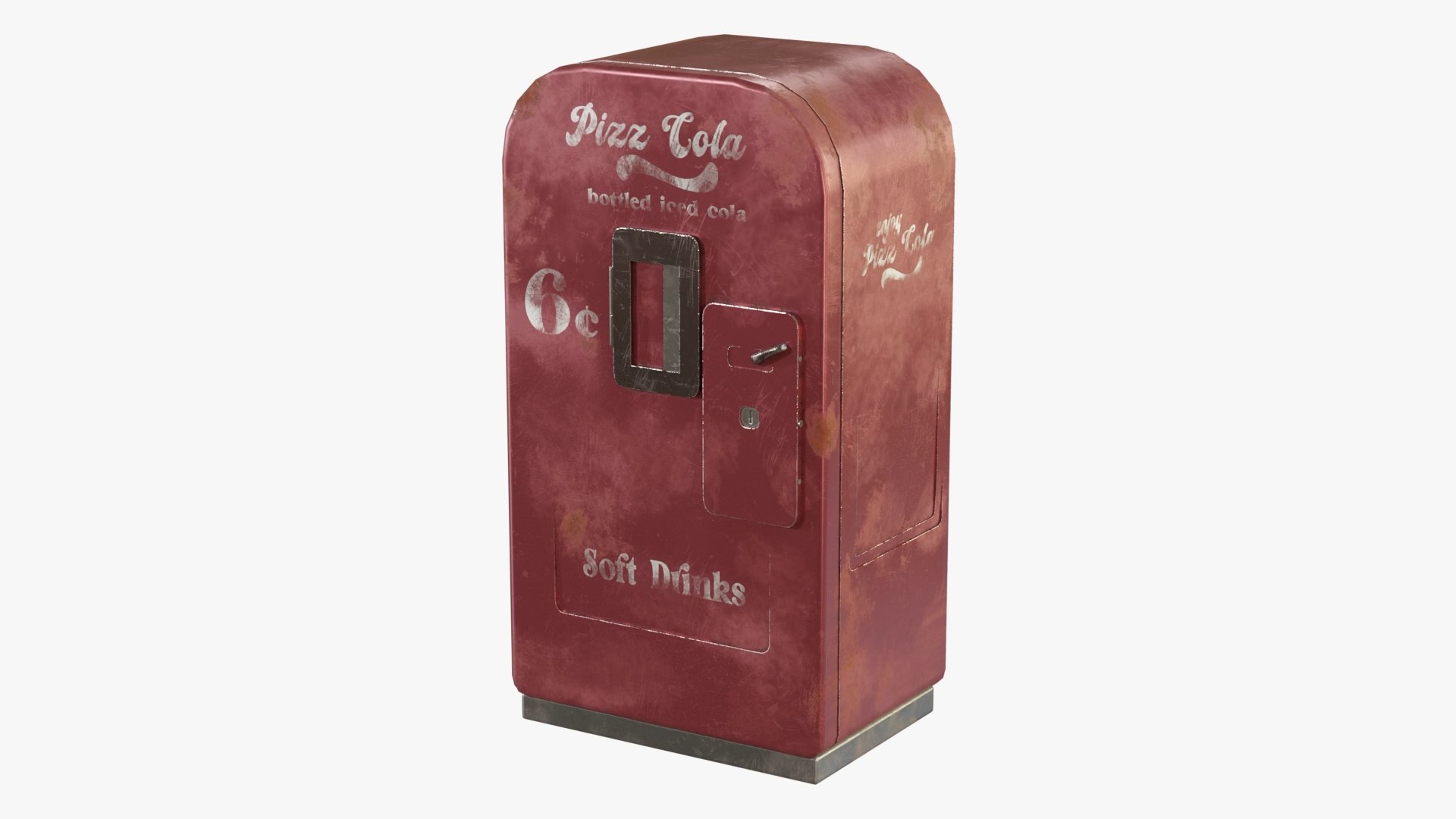 3D Cola Vending Machine Model - TurboSquid 2085751
