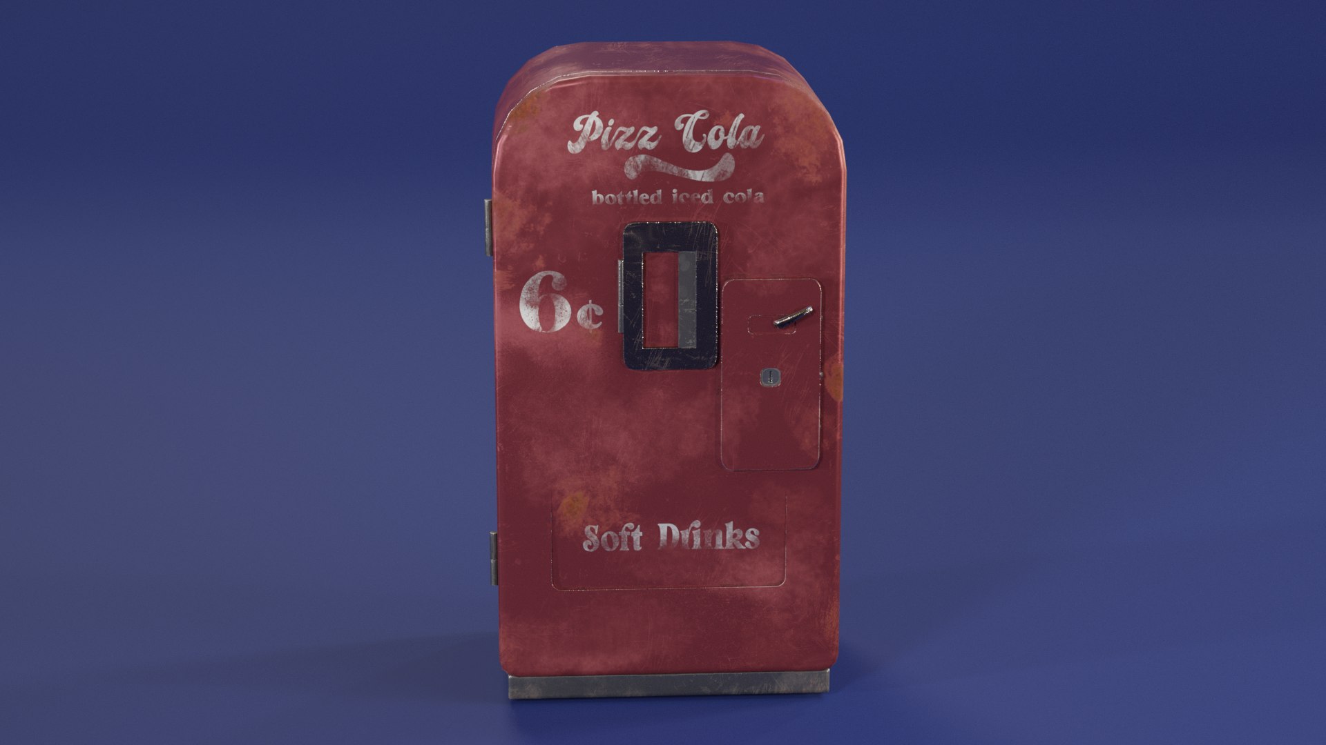 3D Cola Vending Machine Model - TurboSquid 2085751