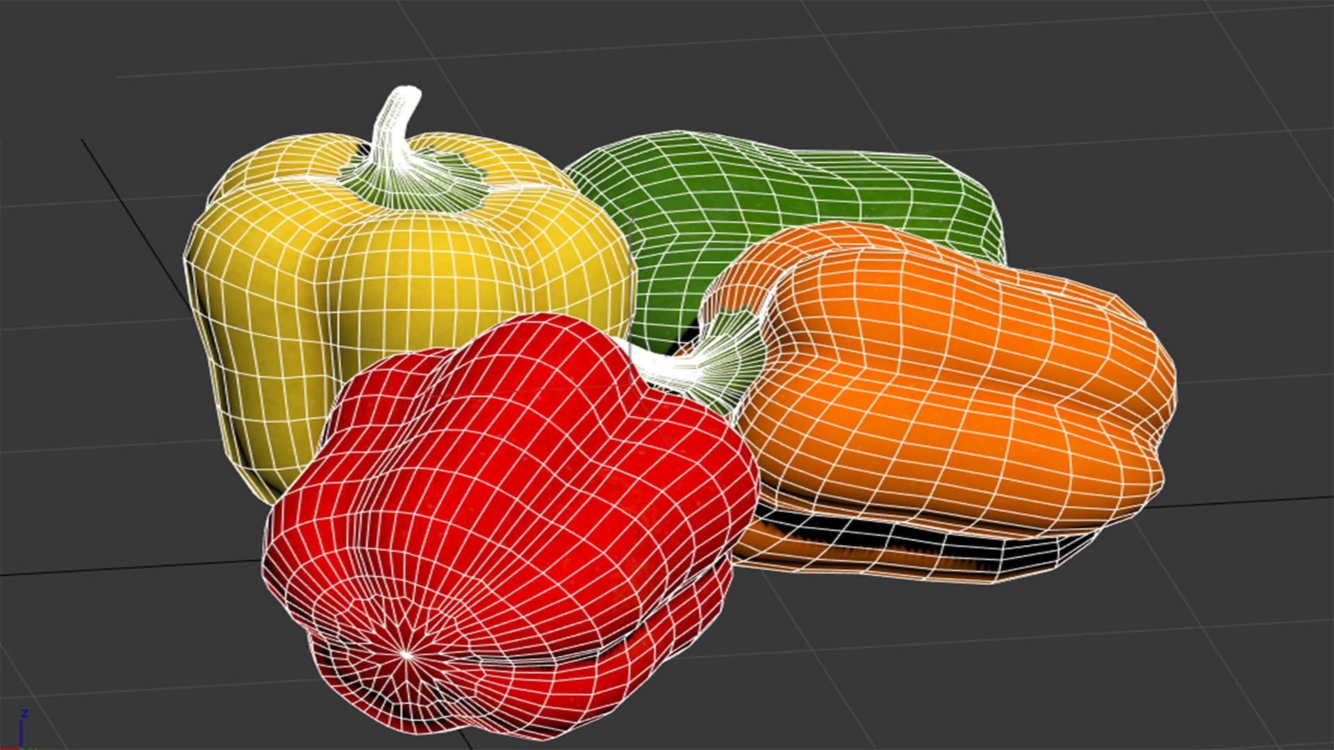 Peppers Pack 3D Model - TurboSquid 2213814