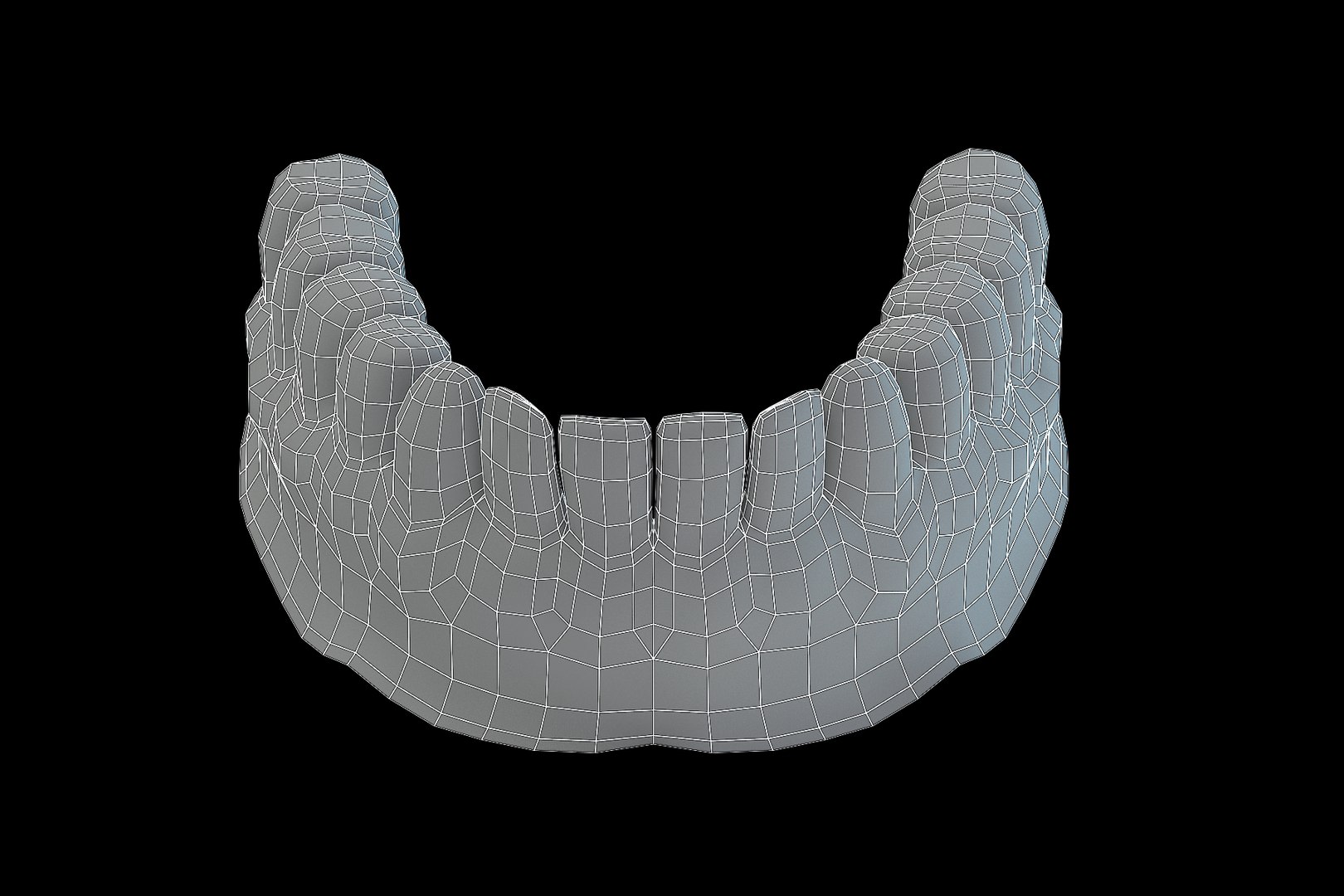 3D human dentures - TurboSquid 1307959