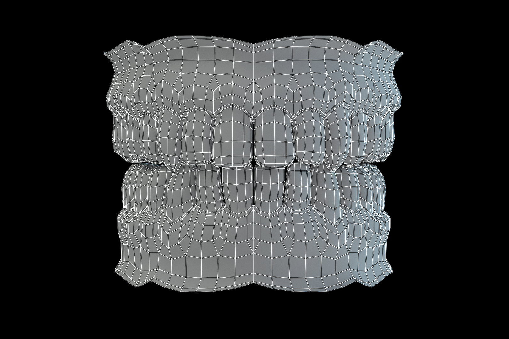 3D human dentures - TurboSquid 1307959