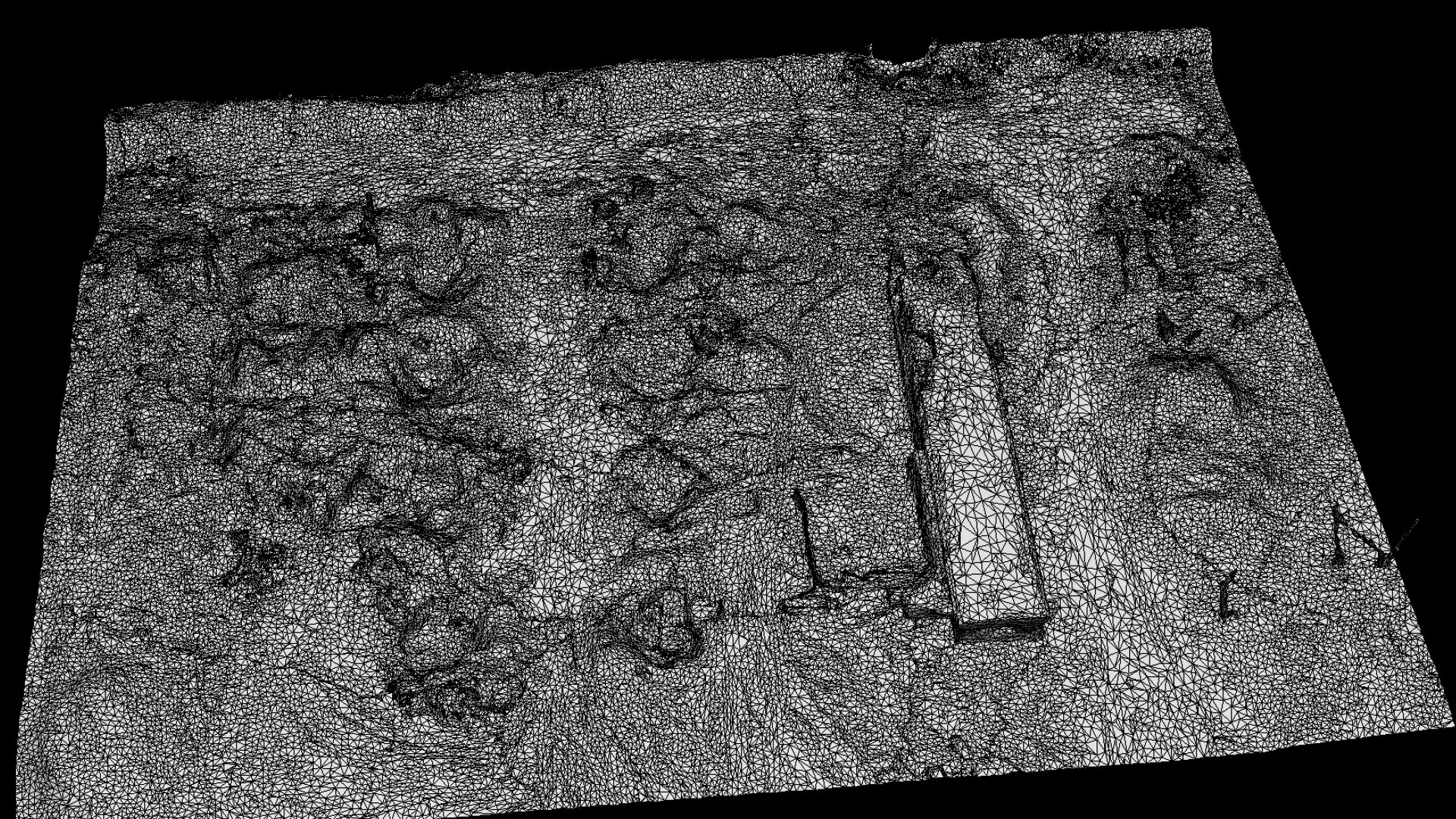 Warzone Destroyed Houses Ruins Drone Photogrammetry 3D Model ...