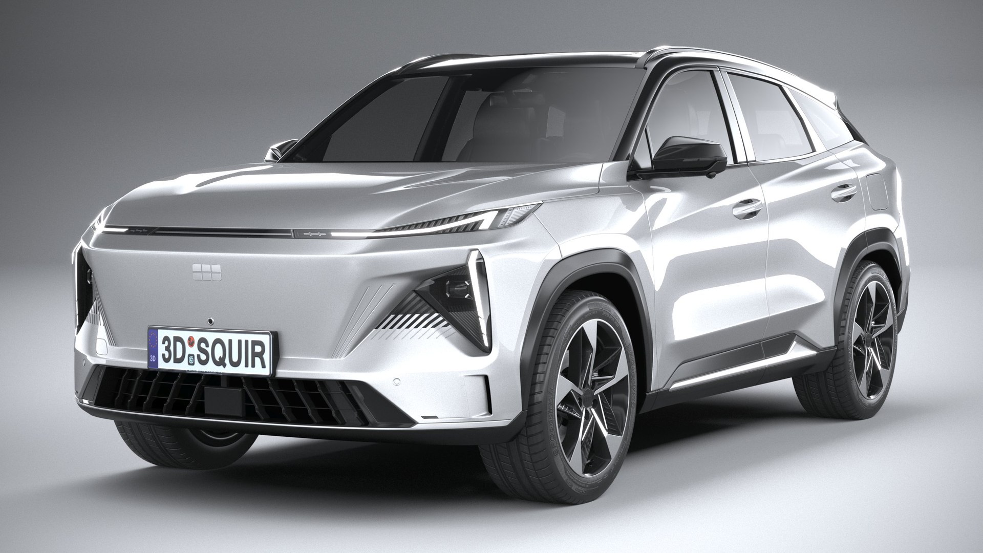 Geely Galaxy L7 2024 3D Model - TurboSquid 2071610