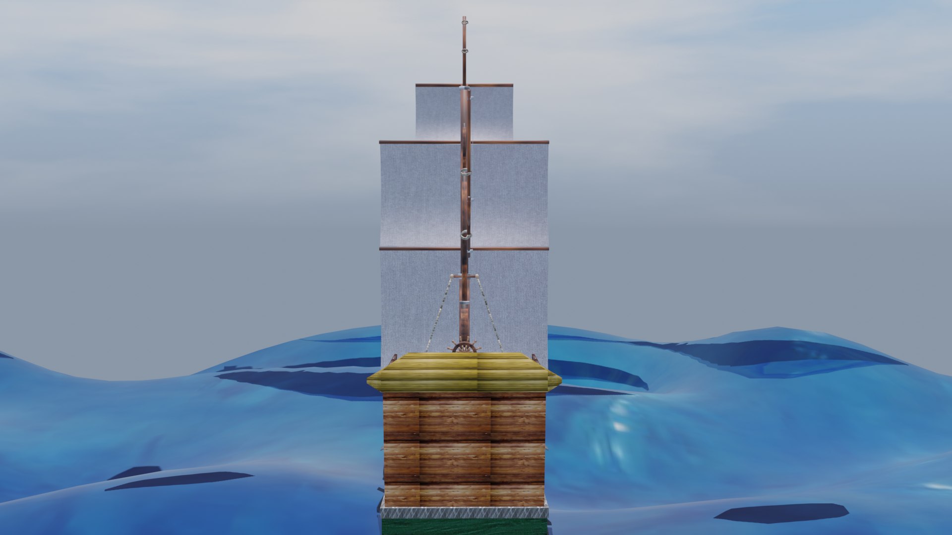 Pirate Ship Simple Model - TurboSquid 1949806