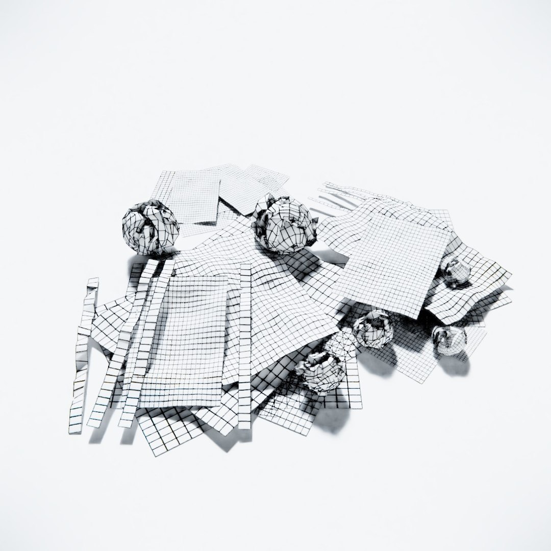 Paper Crumpled 3D Model - TurboSquid 1543446
