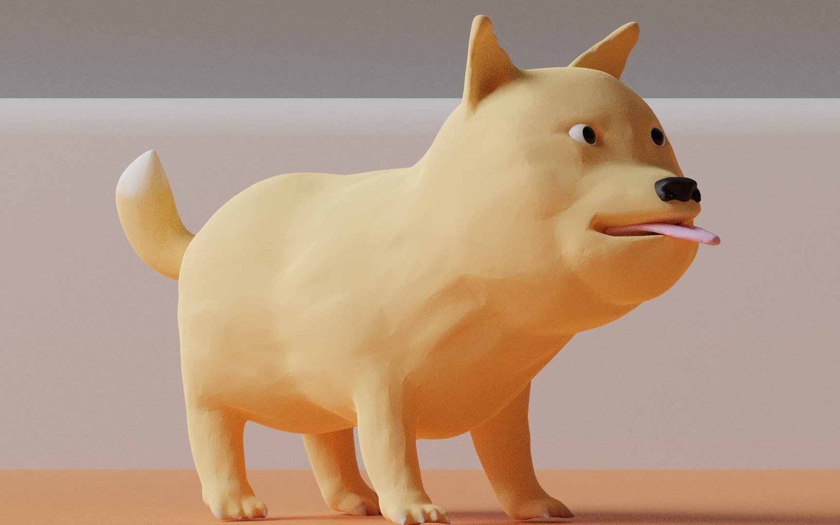 Shiba Inu Dog Japanese Model - TurboSquid 1830148
