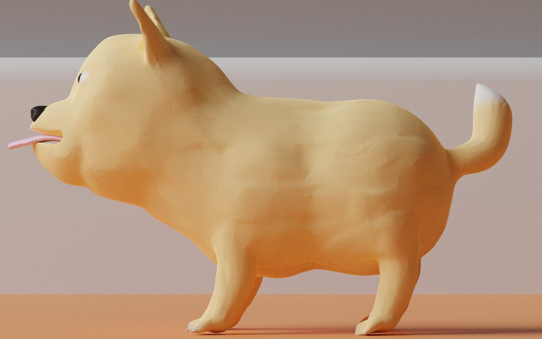 Shiba Inu Dog Japanese Model - TurboSquid 1830148