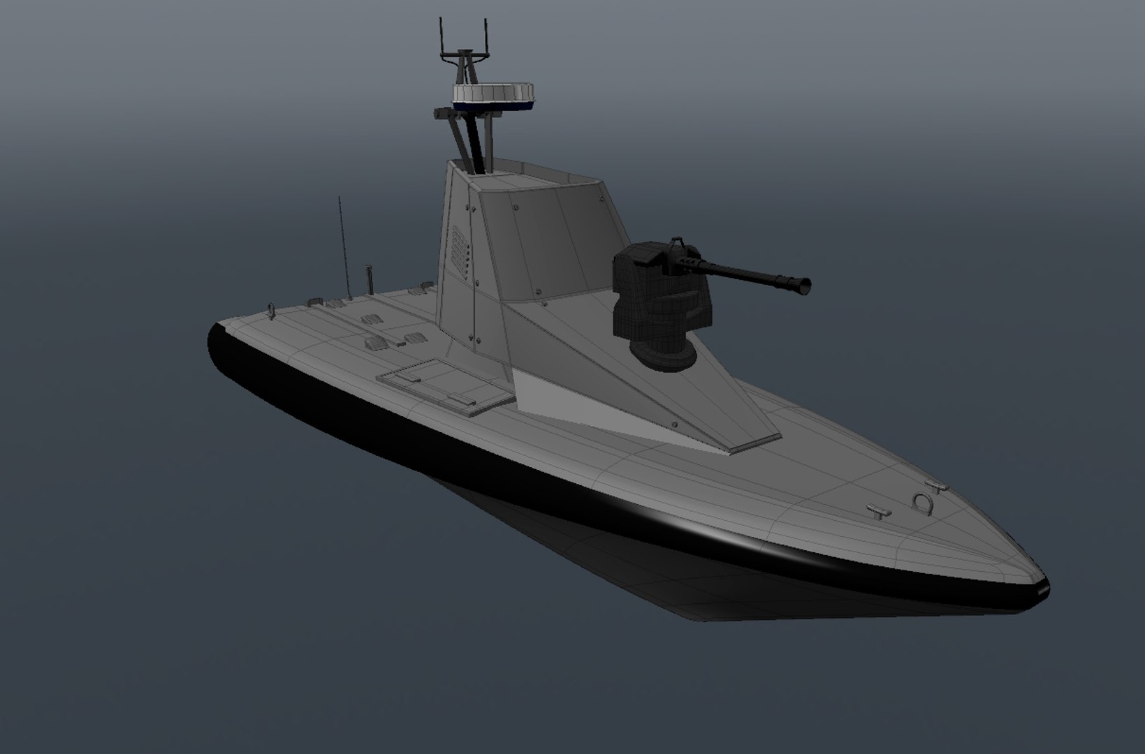 3d Unmanned Water Vehicle