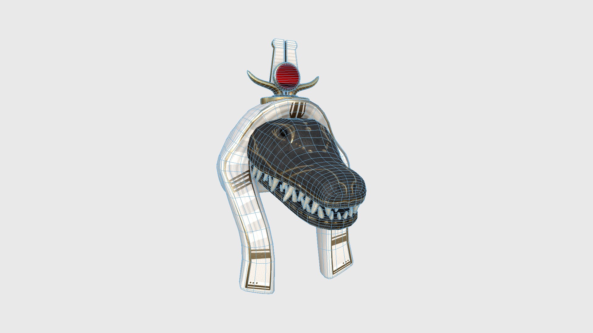3D Sobek Mask A08 - Egyptian Gods Character Clothing - TurboSquid 2233658