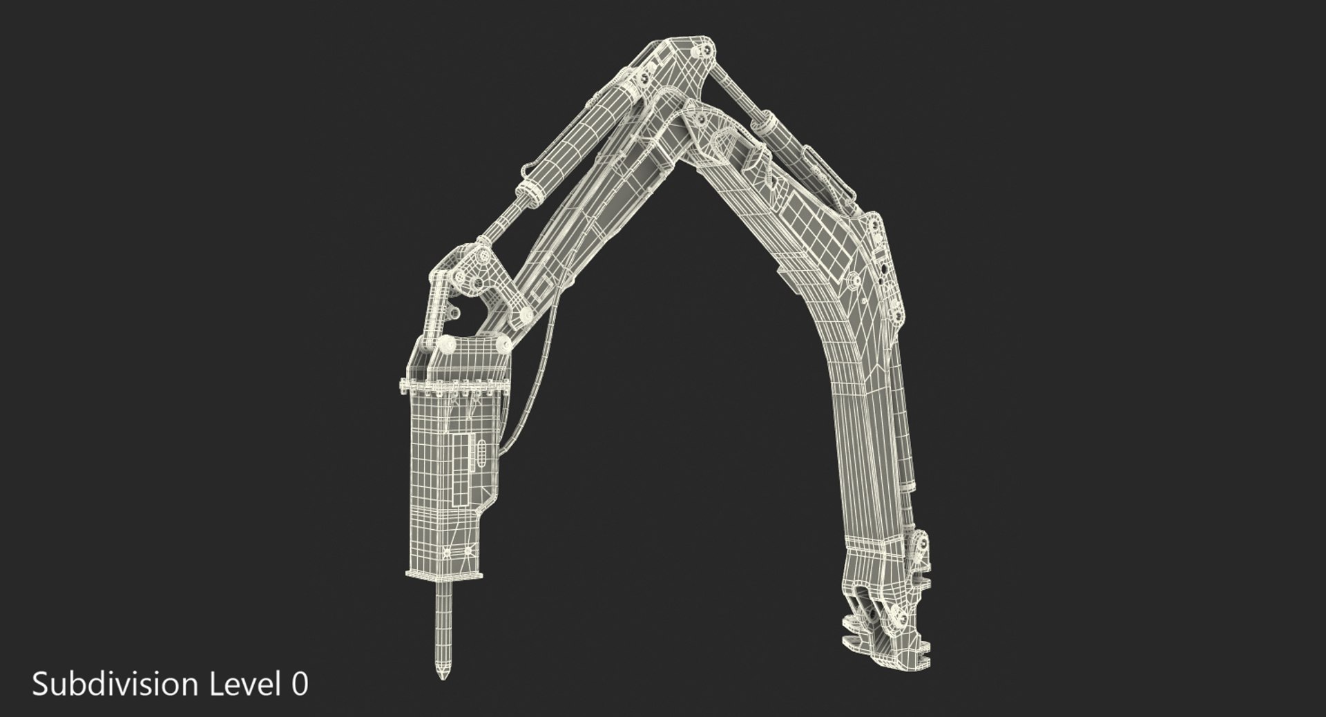 Breaker Hammer Rigged 3D Model - TurboSquid 1385194