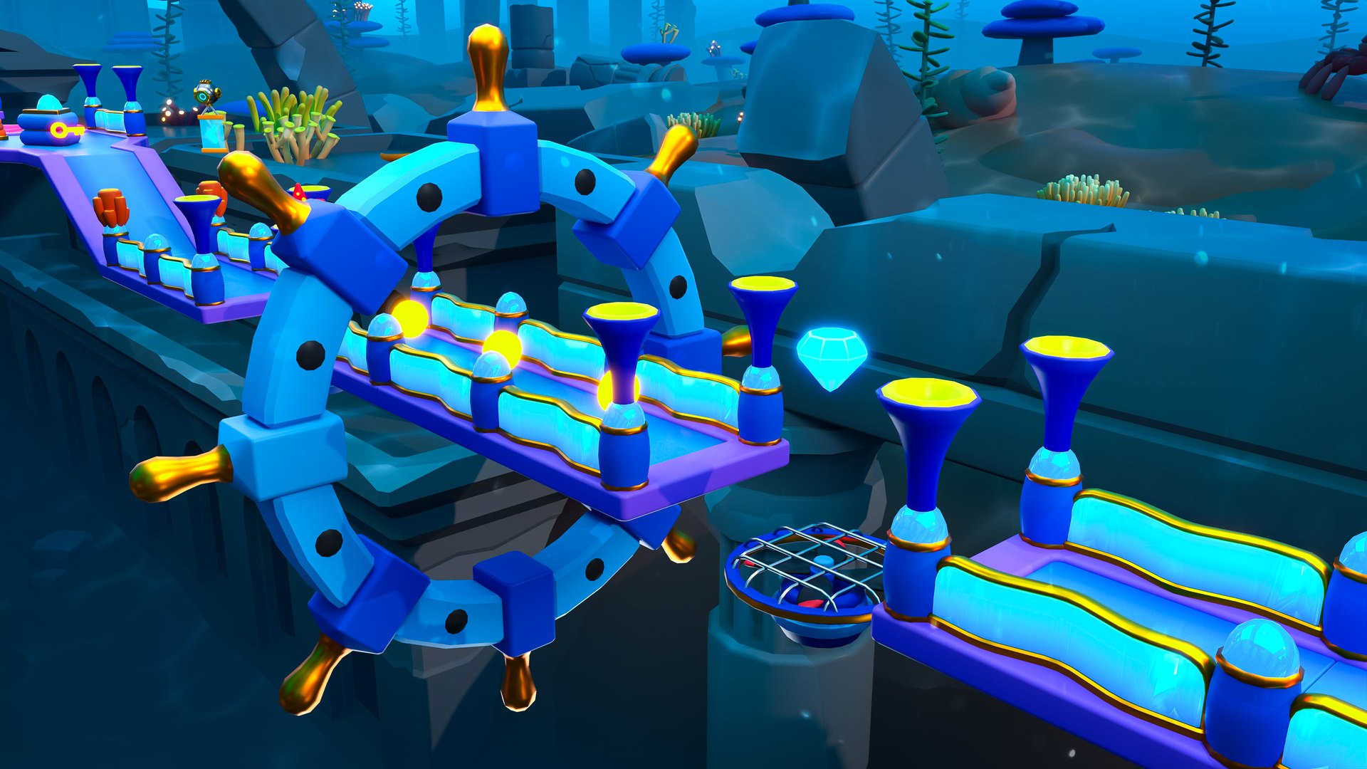 Platformer 12 Underwater 3D Model - TurboSquid 2303373