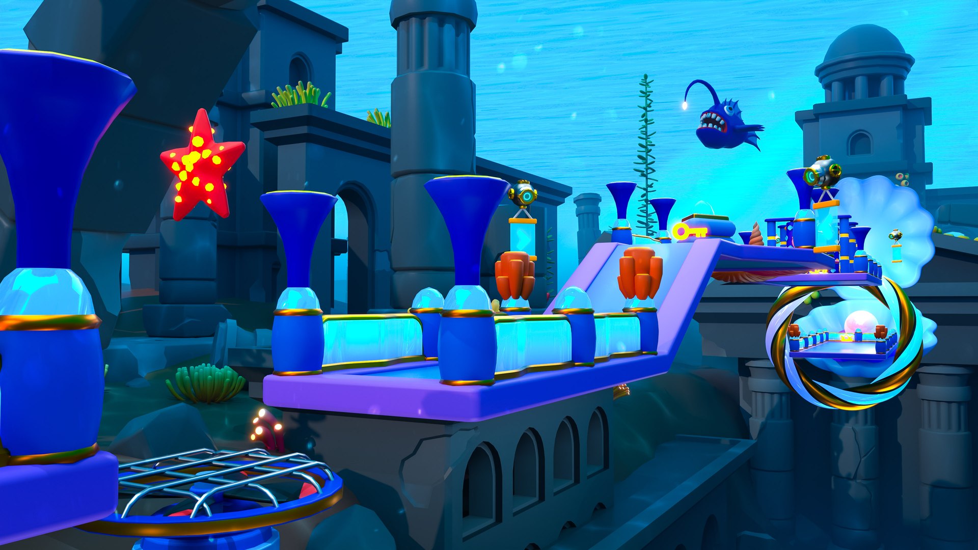 Platformer 12 Underwater 3D Model - TurboSquid 2303373