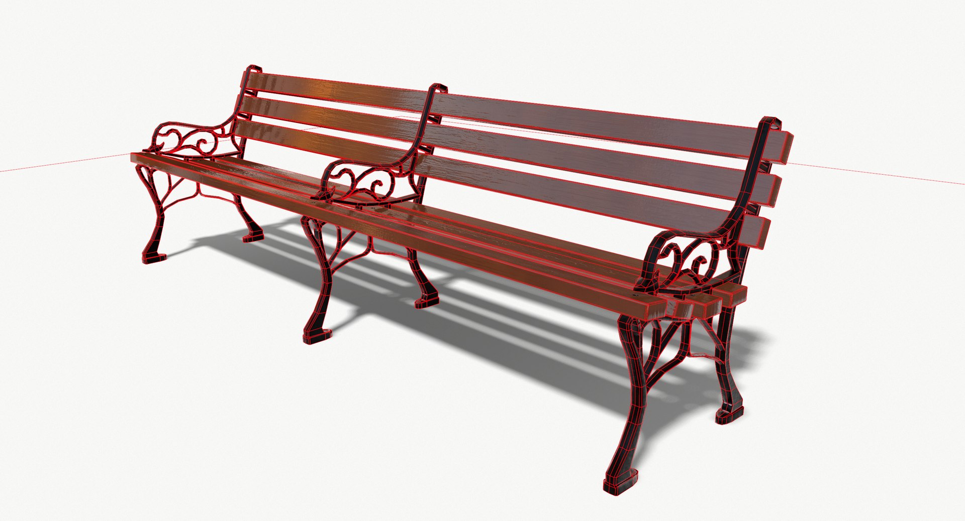 3D Model Street Bench - TurboSquid 1156044