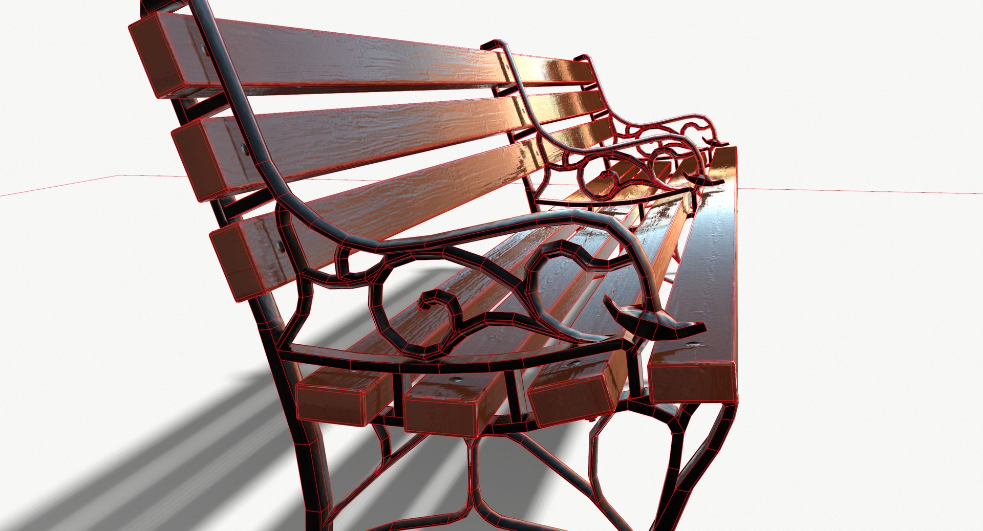 3D Model Street Bench - TurboSquid 1156044