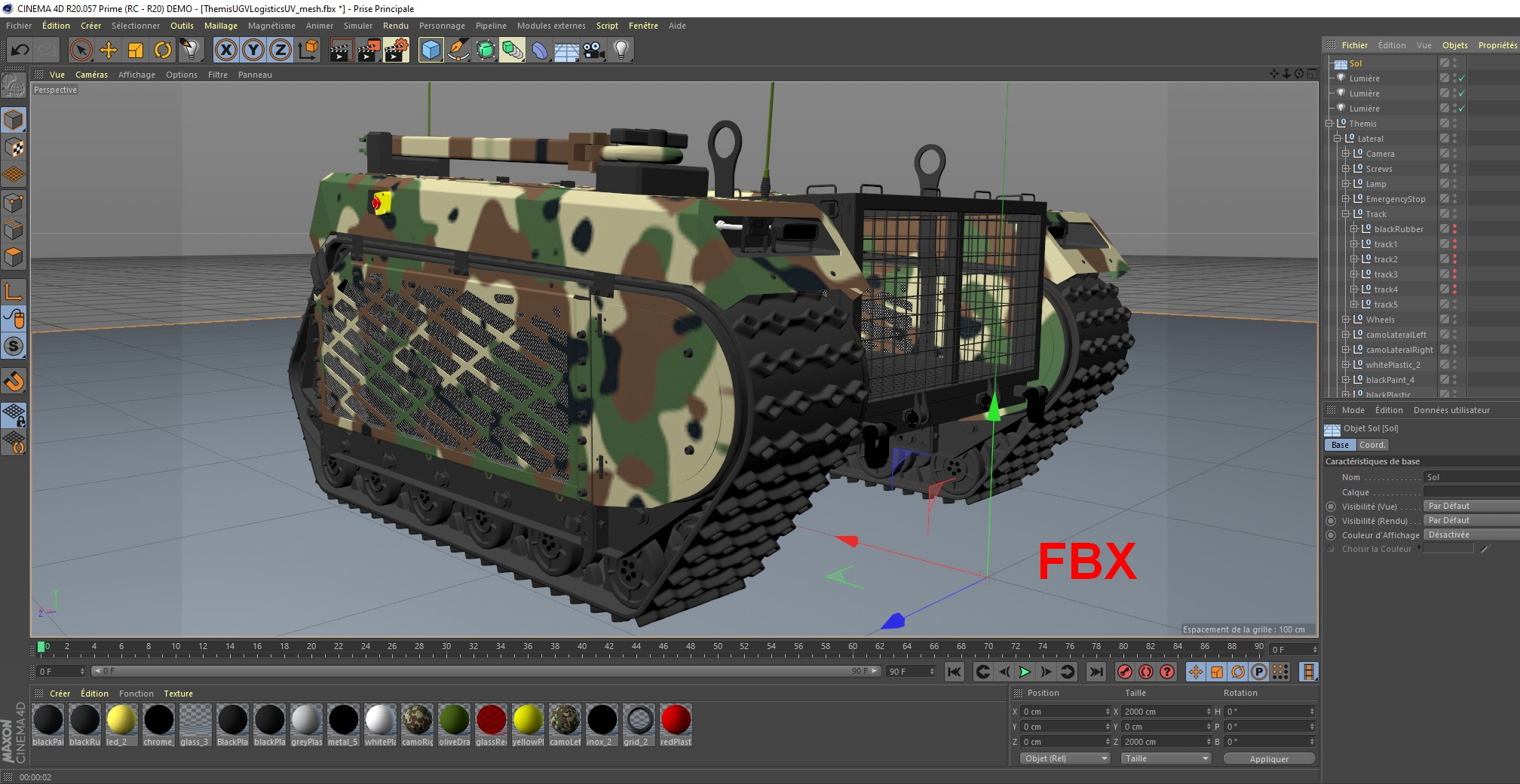 Ugv vehicle 3D model - TurboSquid 1674842