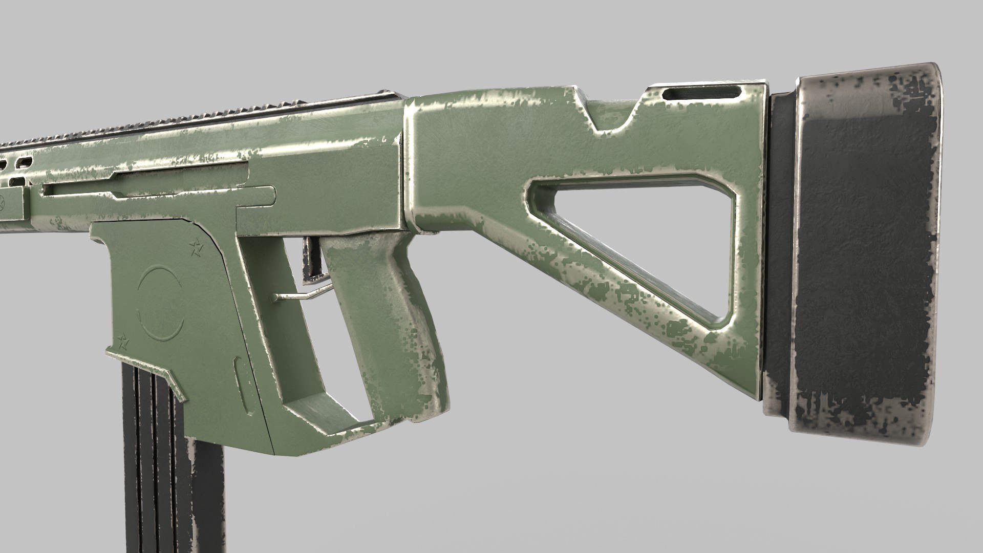 Assualt Rifle 3D - TurboSquid 2091908