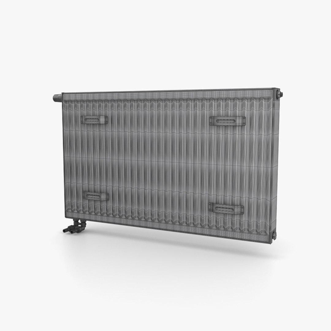 Steel Radiator 3D model - TurboSquid 1913477