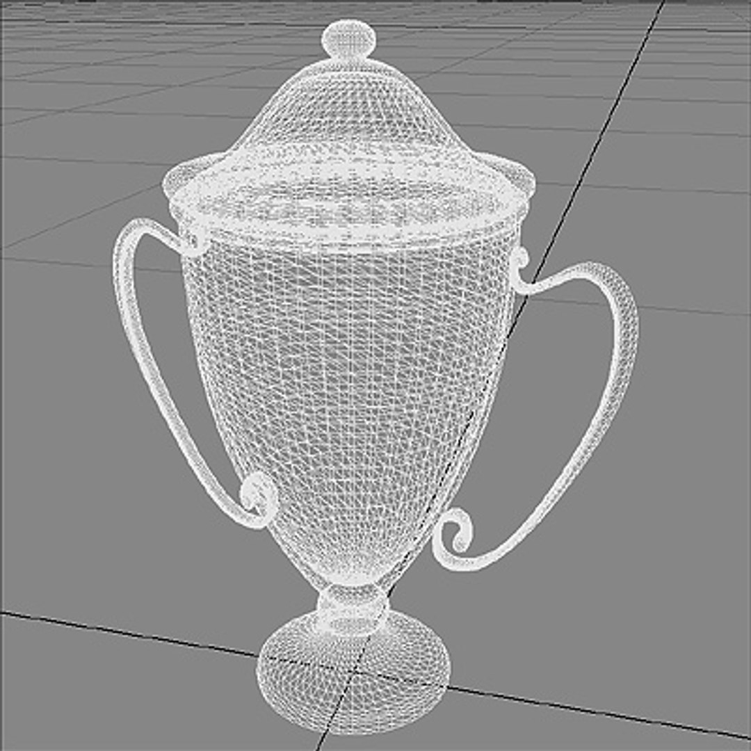 3d cup model