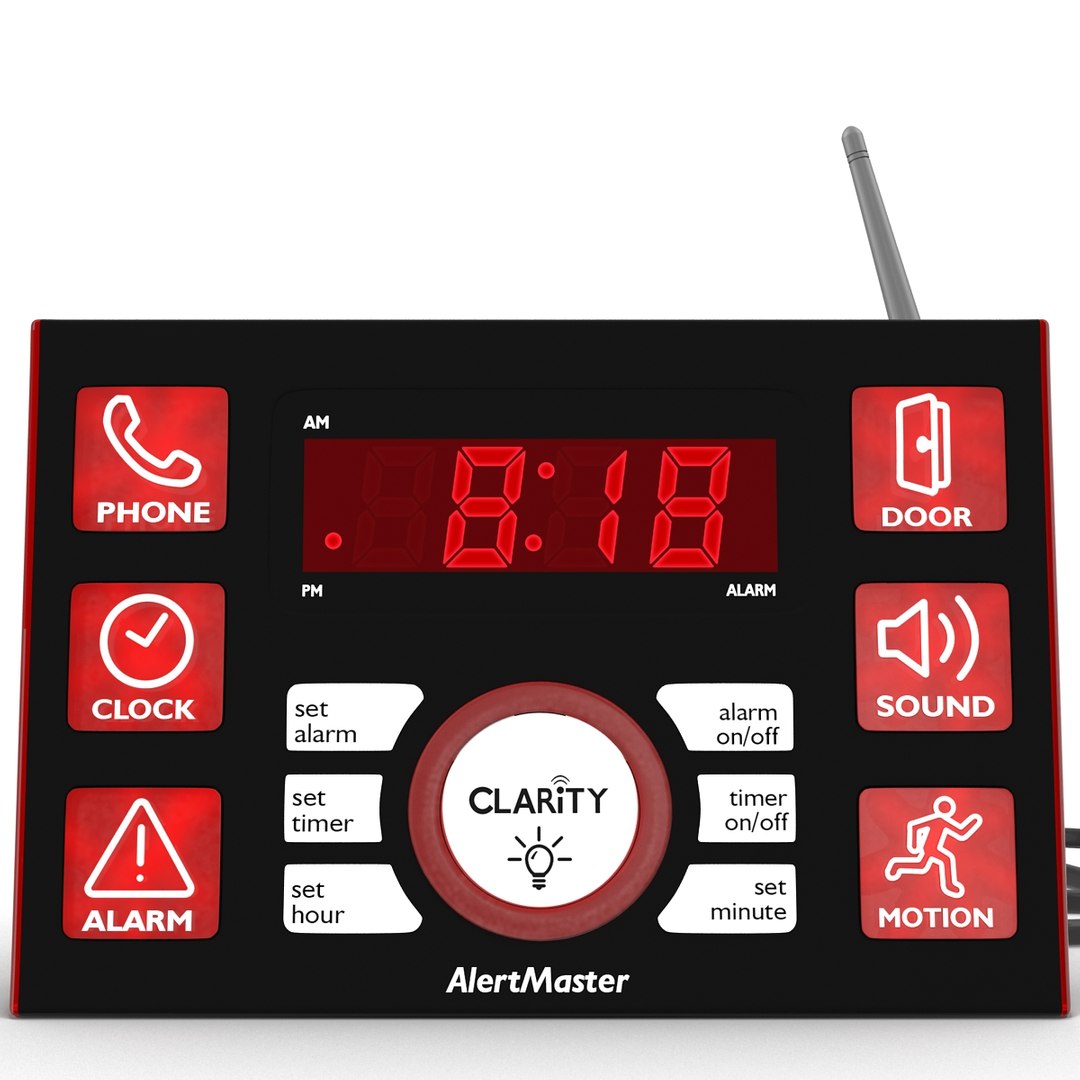 visual alert clarity alertmaster 3d obj