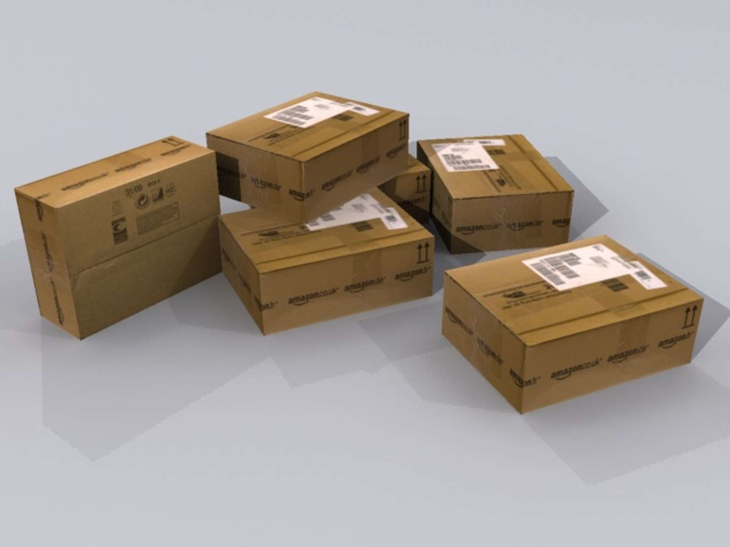Ready Box 3d Model
