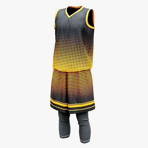 Low Poly Basketball Uniform 3D Models For Download | TurboSquid