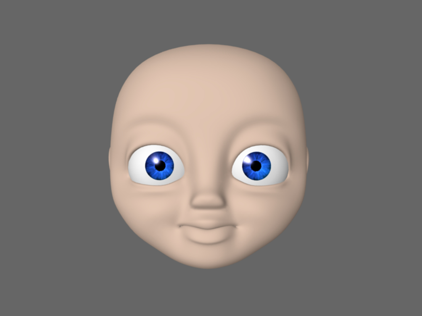 Free Girl Rigged Shapes 3d Model
