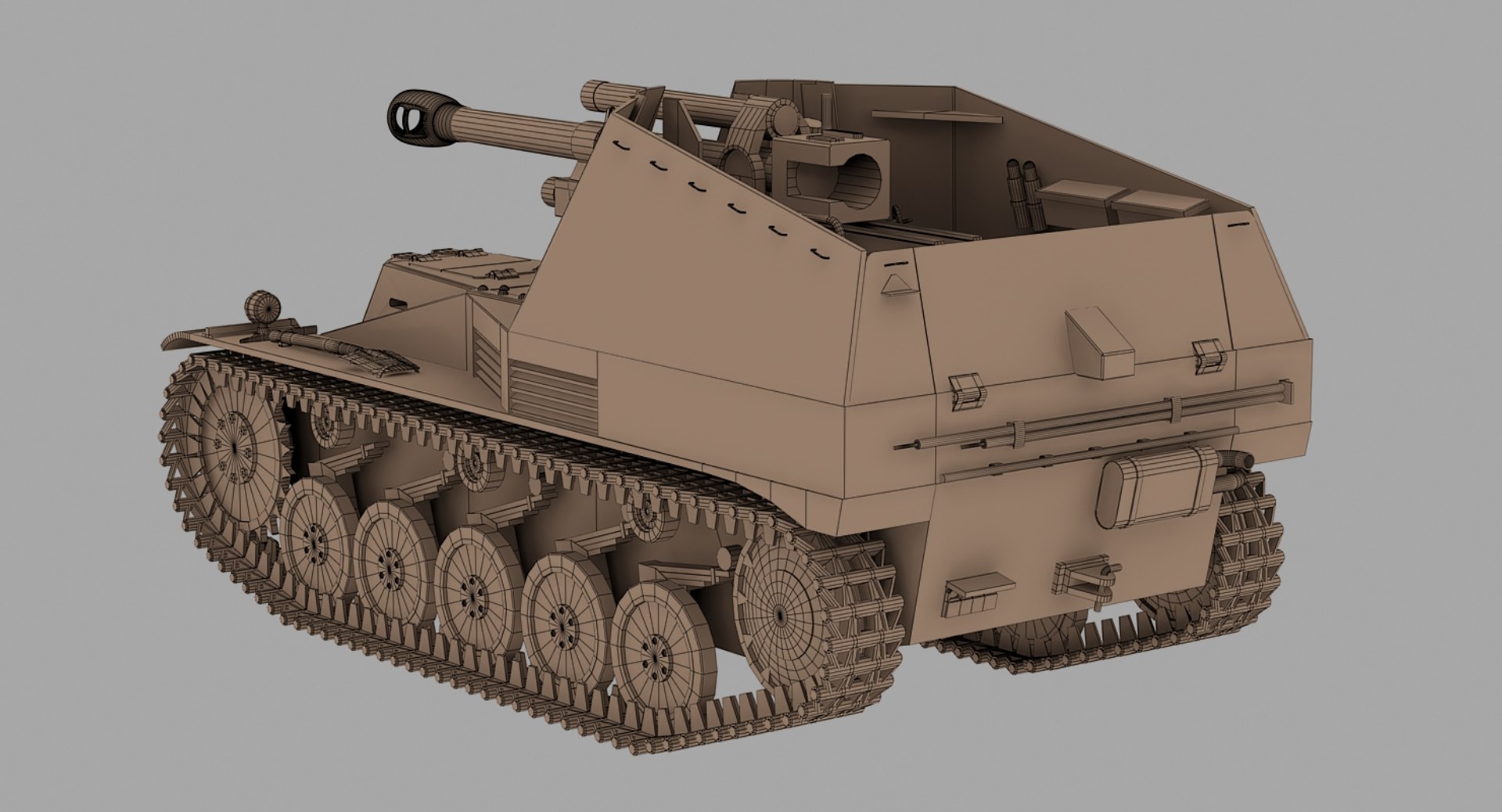 Ww2 German Sd 124 3D - TurboSquid 1519634