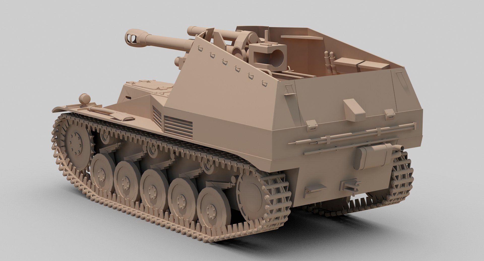 Ww2 german sd 124 3D - TurboSquid 1519634