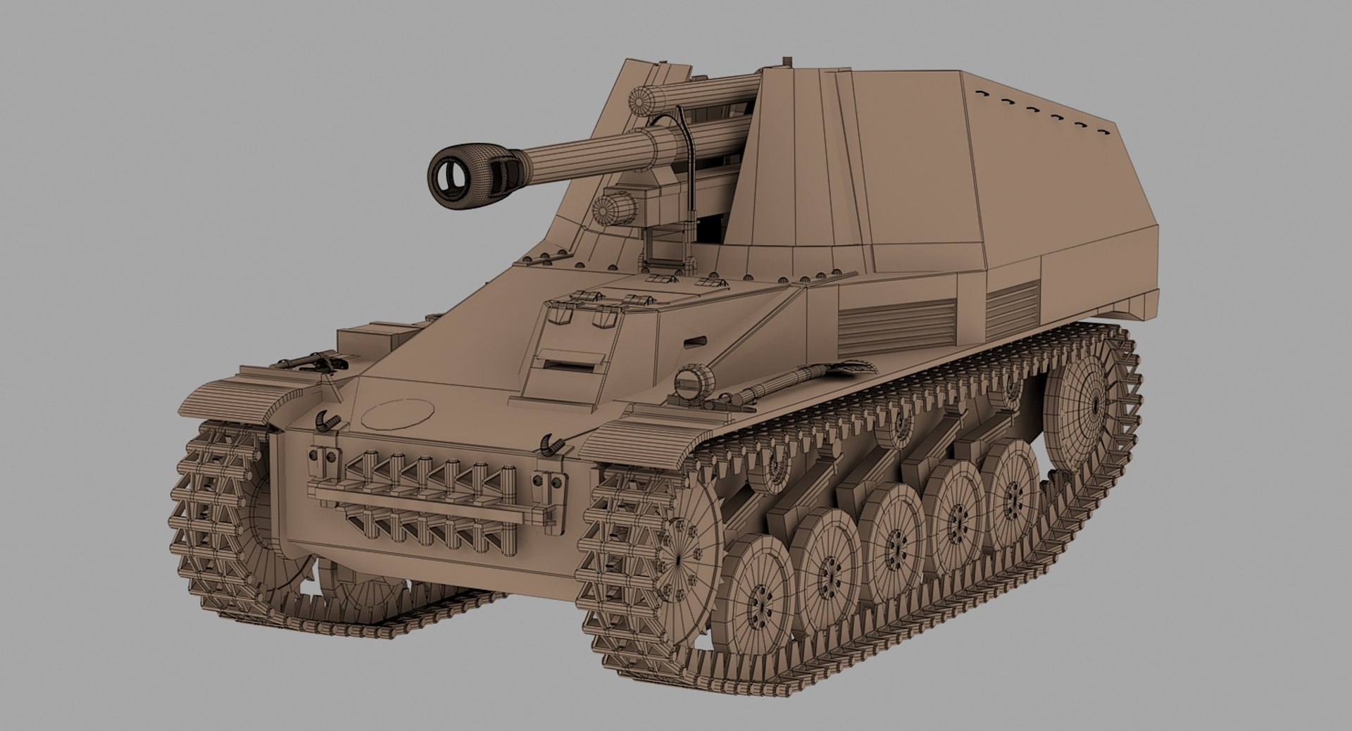 Ww2 German Sd 124 3D - TurboSquid 1519634