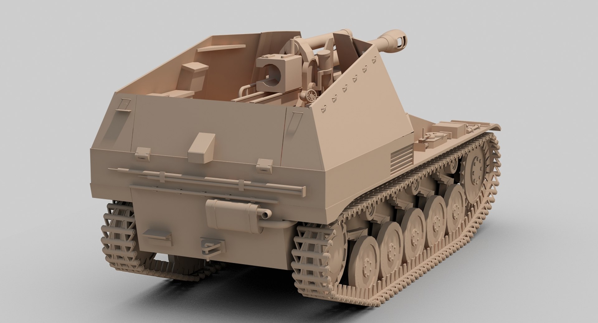 Ww2 German Sd 124 3D - TurboSquid 1519634