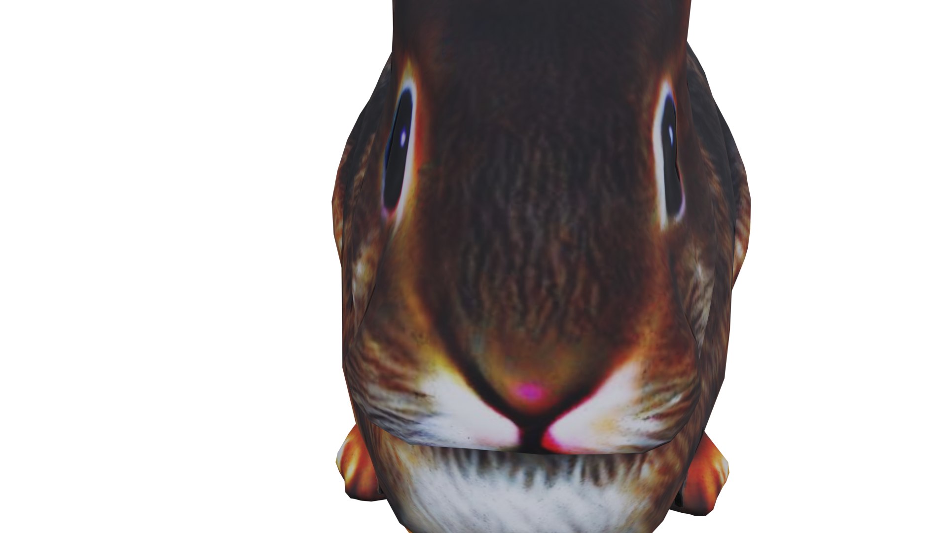 3D Model Rabbit Low-poly PBR - TurboSquid 2206912