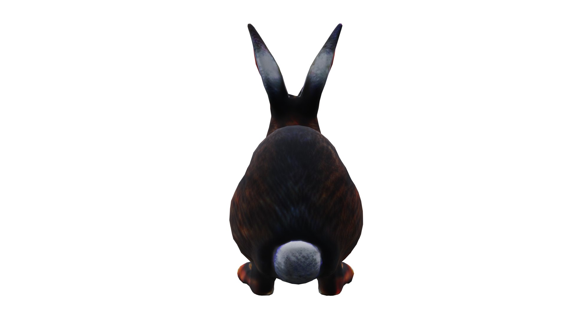 3D Model Rabbit Low-poly PBR - TurboSquid 2206912