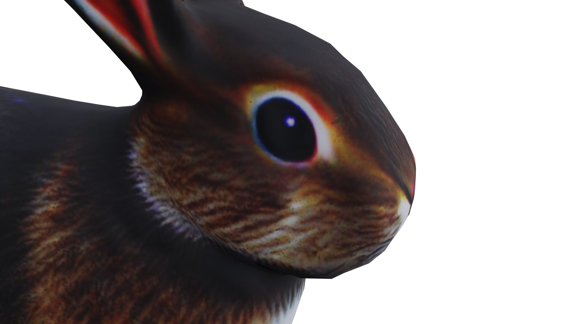 3D Model Rabbit Low-poly PBR - TurboSquid 2206912