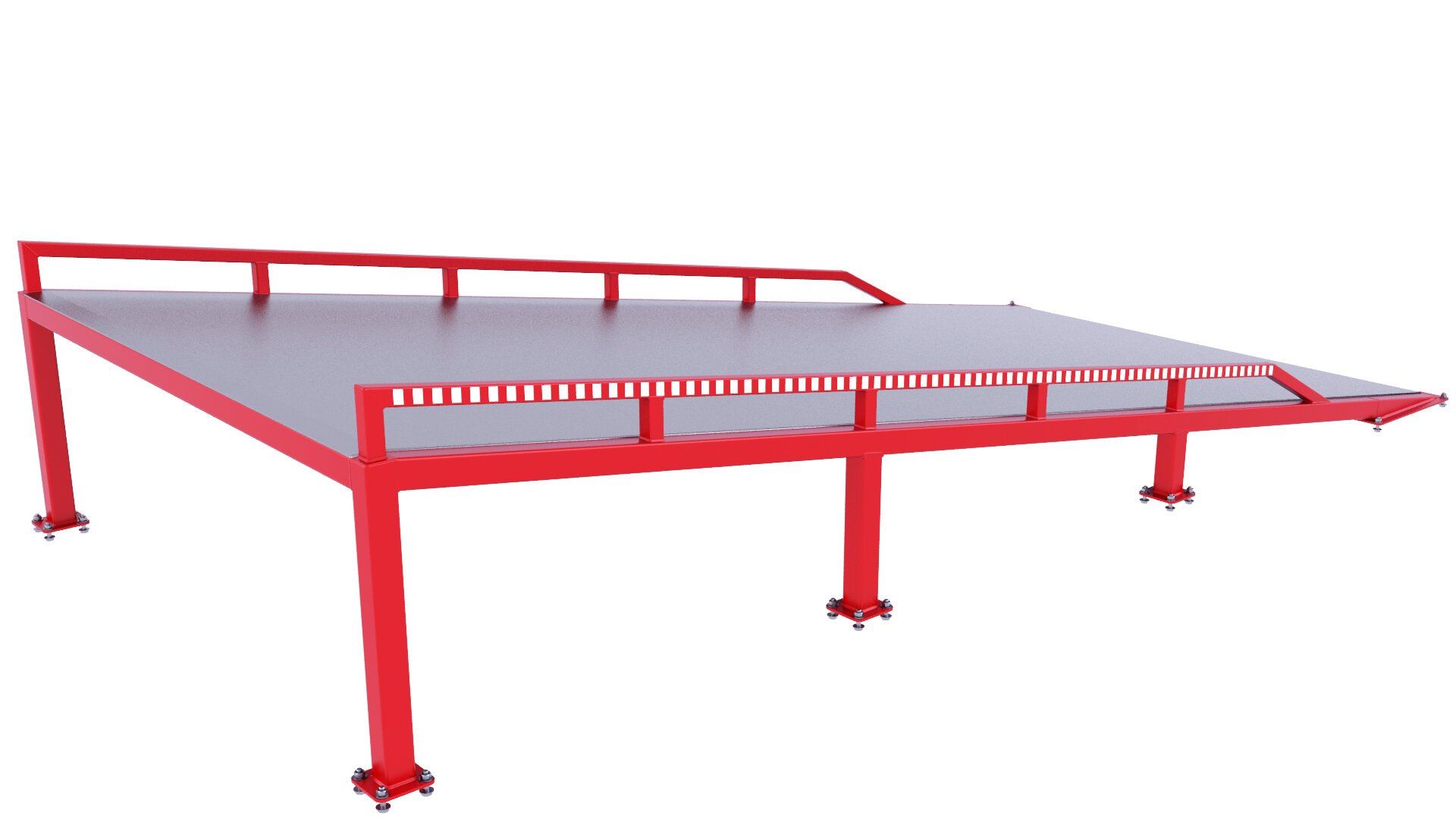 3D Warehouse Loading Ramp 13 Model - TurboSquid 1912568