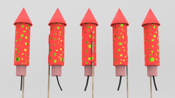 Fireworks 3D model - TurboSquid 1874549