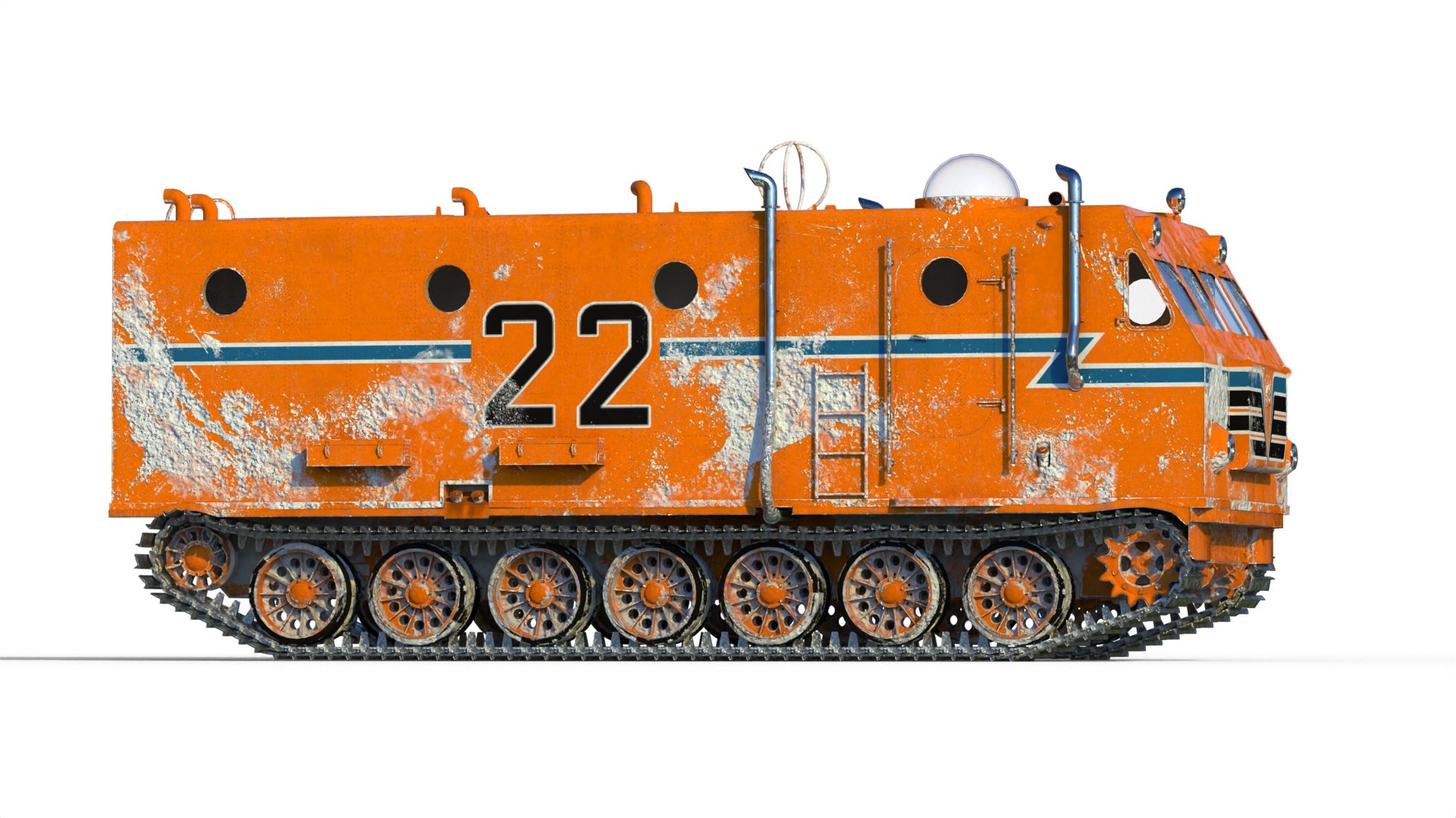 3D Kharkovchanka Soviet Antarctic Cruisers STT - TurboSquid 2116193